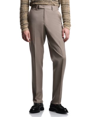 Click here for Emporio Armani Regular Fit Tropical Weave Trousers prices