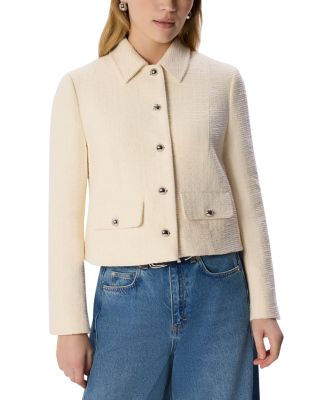 Click here for Whistles Cropped Boucle Jacket prices