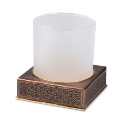 Click here for Mike and Ally Faux Shagreen Bronze Tumbler prices