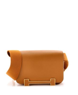 Click here for Pre-Owned HERMES Geta Bag Chevre Mysore prices