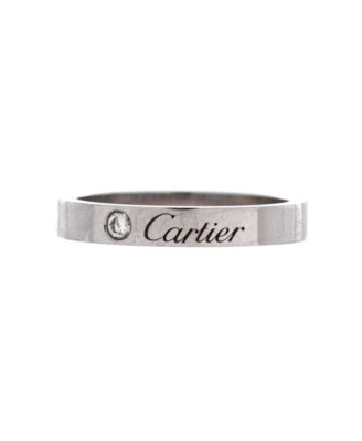 Click here for Pre-Owned Cartier C de Cartier Wedding Band Ring P... prices