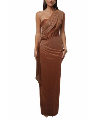 Click here for Jluxlabel Celestina Draped Maxi Dress prices