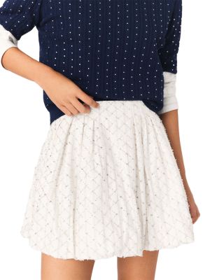 Click here for Maje Jiraya Beaded Bubble Skirt prices