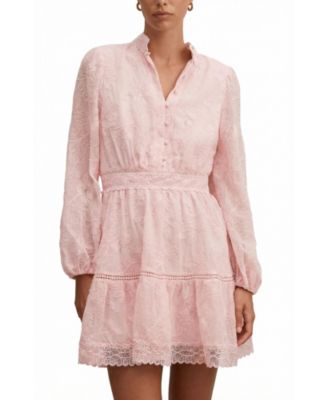 Click here for Ever New Womens Thalia Embroidered Skater Mini Dre... prices