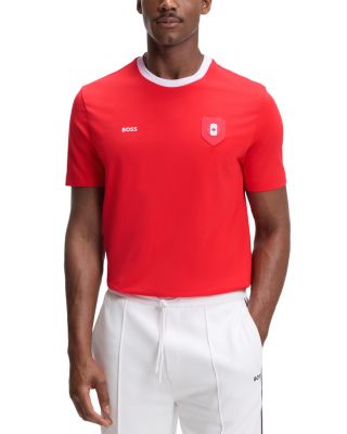 Click here for Boss Soccer Country Pack Graphic T-Shirt in Englan... prices