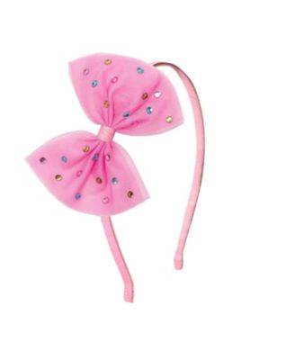 Click here for Sweet Wink Girls Raspberry Rhinestone Bow Headband... prices