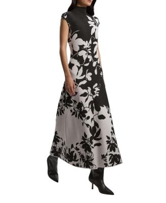 Click here for Karen Millen Jacquard Floral Knitted Maxi Dress prices