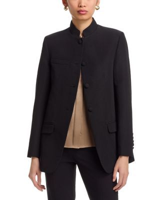 Click here for Liberowe Alef Stand Collar Jacket prices