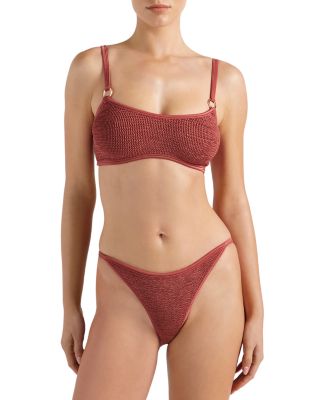 Click here for Hunza G Iris Hoops Two Piece Bikini prices
