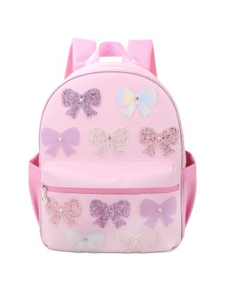 Click here for Omg Accessories Girls Bow Applique Large Backpack... prices