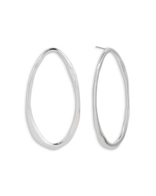 Click here for Ettika Hammered Large Oval Drop Earrings prices