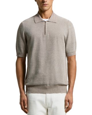 Click here for Peserico Cotton & Linen Polo Shirt prices