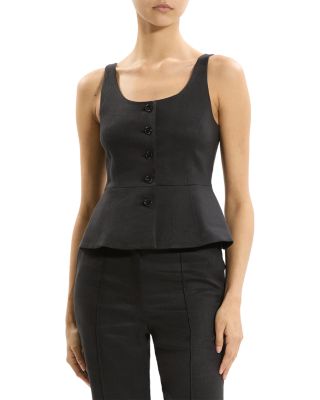 Click here for Theory Peplum Vest prices
