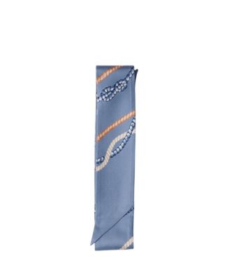 Click here for Prada Printed Silk Twill Skinny Scarf prices