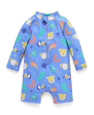 Click here for Purebaby Boys Printed Longsleeve Swim Sunsuit - Ba... prices
