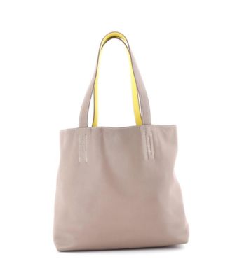 Click here for Pre-Owned HERMES 28 Double Sens Tote Veau Sikkim prices