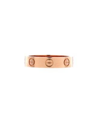 Click here for Pre-Owned Cartier Love Wedding Band 1 Diamond Ring... prices
