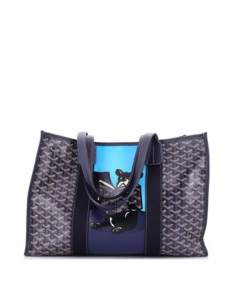 Click here for Pre-Owned Goyard Mm Villette Tote Printed Coated C... prices