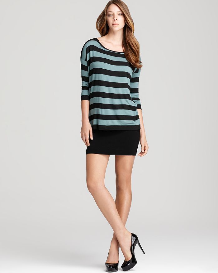 Bailey 44 Dress - Layered Striped | Bloomingdale's