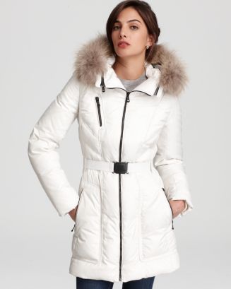 Andrew Marc Down Jacket with Detachable Hood | Bloomingdale's