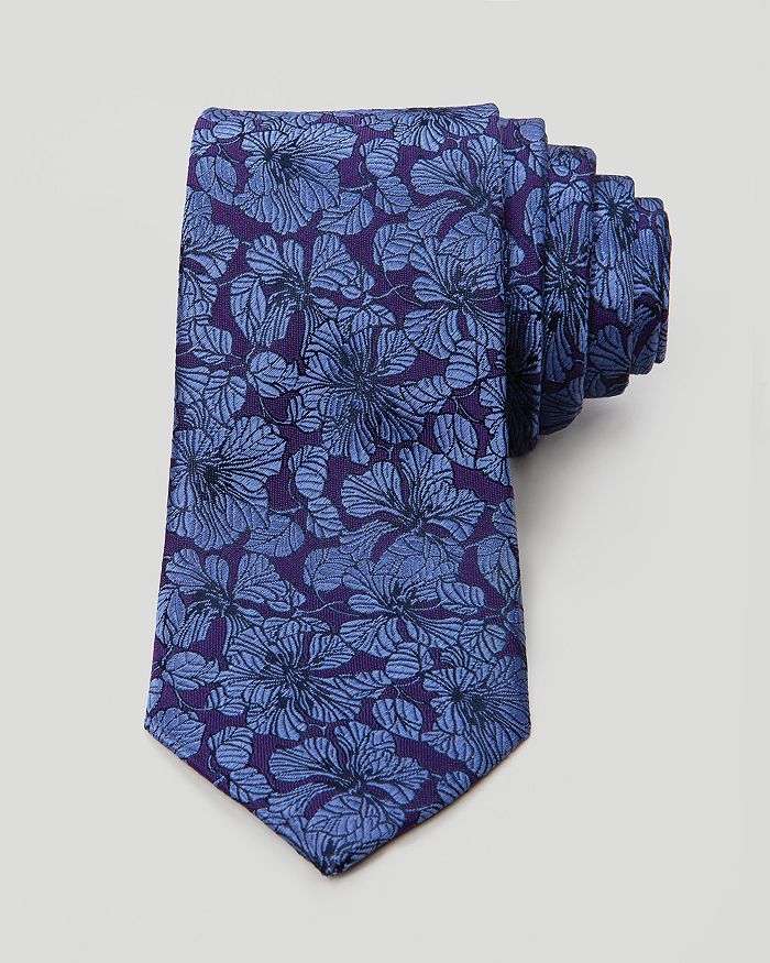Ted Baker Crysan Floral Pattern Skinny Tie | Bloomingdale's