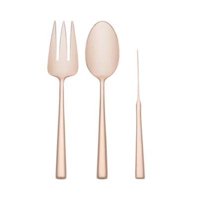 kate spade new york Malmo Rose Gold 3-Piece Serving Set | Bloomingdale's
