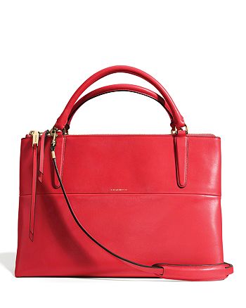 COACH The Borough Bag in Retro Glovetanned Leather | Bloomingdale's