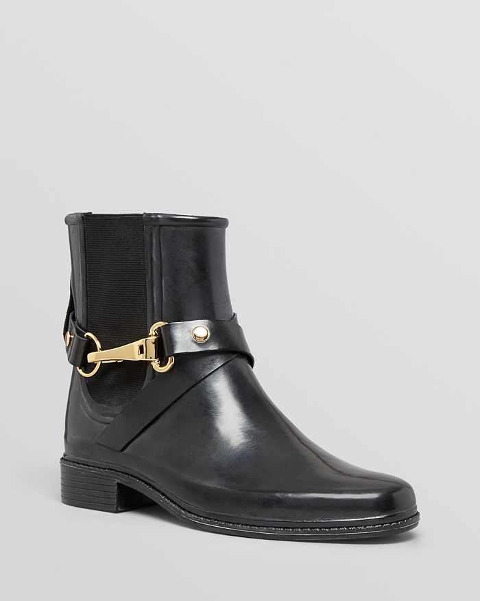 Burberry Short Flat Rain Boots - Ackmar | Bloomingdale's