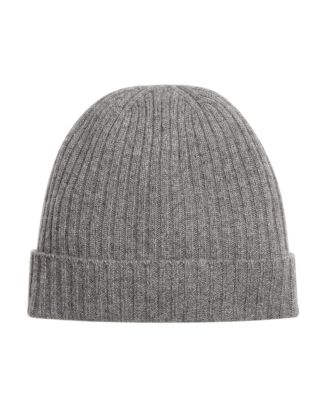 The Men's Store at Bloomingdale's Ribbed Cashmere Cuff Hat - Exclusive ...