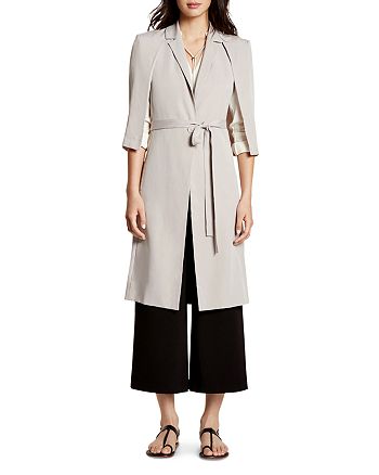 HALSTON HERITAGE HALSTON Cape Trench Coat | Bloomingdale's