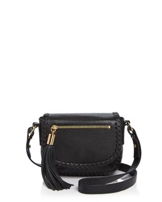 MILLY Small Astor Whipstitch Saddle Bag | Bloomingdale's