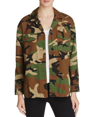 rag & bone/JEAN rag & bone Irving Camo Print Shirt Jacket | Bloomingdale's