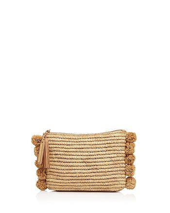 Loeffler Randall Tassel Raffia Pouch | Bloomingdale's