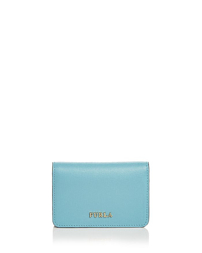Furla Babylon Small Leather Card Case | Bloomingdale's