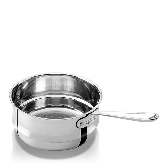 All-Clad All Clad Stainless Steel 3 Quart Universal Steamer Insert ...