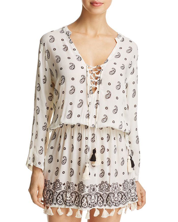 Coolchange Chloe Tunic Paisley Swim Cover-Up | Bloomingdale's