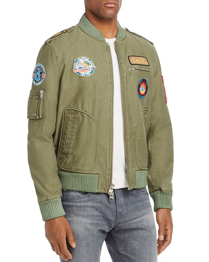 FRAME Test Pilot Bomber Jacket | Bloomingdale's