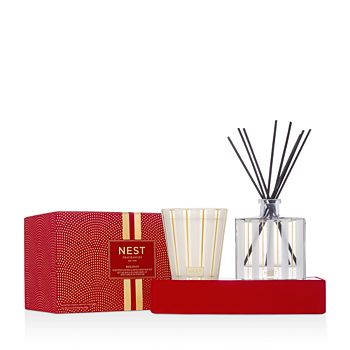 NEST Fragrances Holiday Classic Candle & Reed Diffuser Set | Bloomingdale's