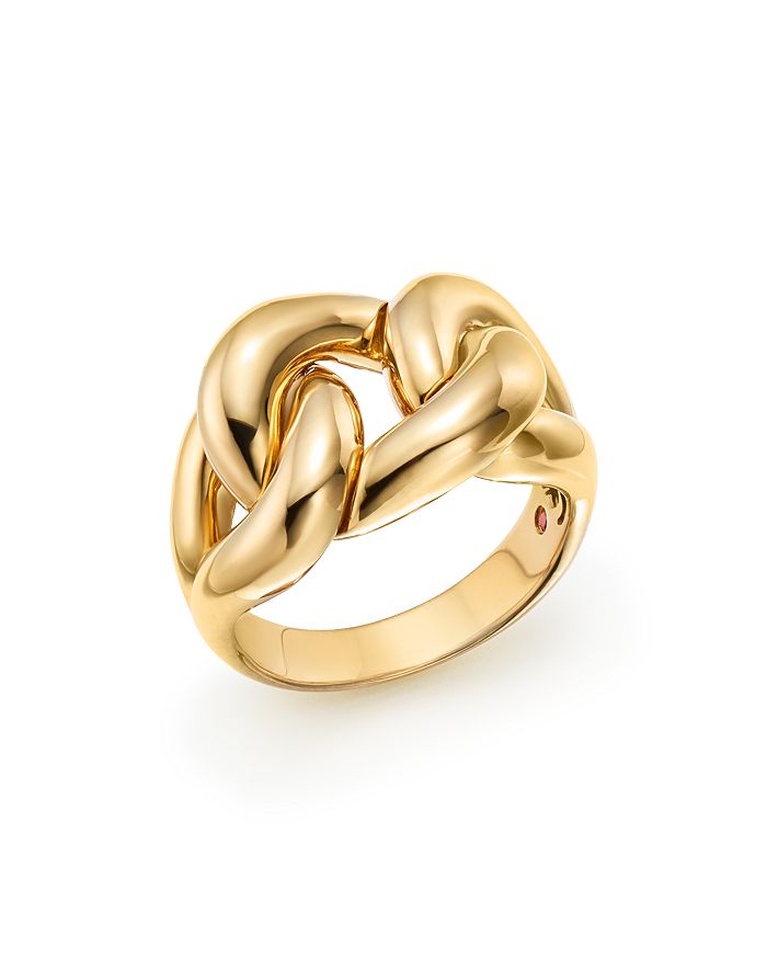 Roberto Coin 18K Yellow Gold Knot Ring | Bloomingdale's