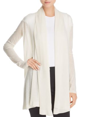 Theory Open-Front Cashmere Cardigan | Bloomingdale's