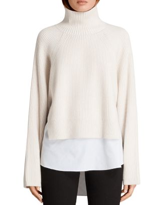 ALLSAINTS Jones Layered-Look Sweater | Bloomingdale's