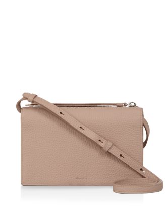 ALLSAINTS Fetch Leather Wallet Crossbody | Bloomingdale's