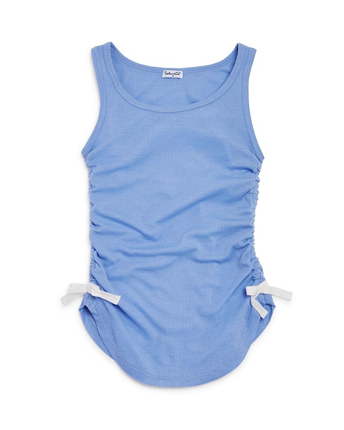 Splendid Girls' Ribbed Tank Top with Bow Details - Big Kid | Bloomingdale's