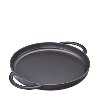 Staub 10" Round Double Handle Pure Griddle | Bloomingdale's