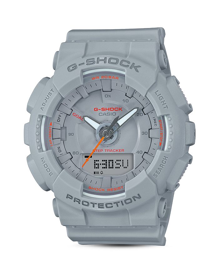 G-Shock Casio Step Tracker Analog/Digital Watch, 45.9mm | Bloomingdale's