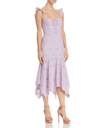WAYF Novara Bustier Eyelet Dress | Bloomingdale's