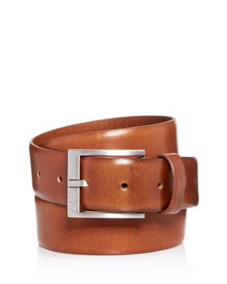 BOSS Hugo Boss Men's Gerron Replace Distressed Leather Belt ...