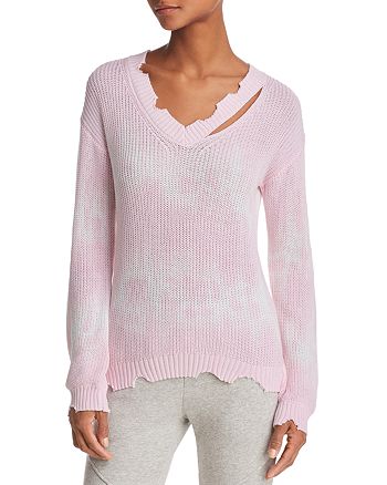 Generation Love Cooper Distressed Tie-Dye Sweater | Bloomingdale's