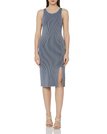 REISS Charlie Rib-Knit Dress | Bloomingdale's