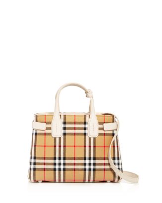 Burberry Vintage Check Small Banner Bag | Bloomingdale's